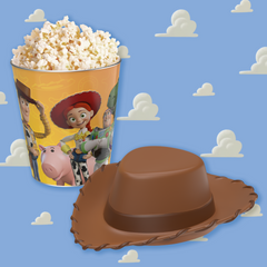 Toy Story 5 130oz Woody Hat Popcorn Bucket – Only In Theatres